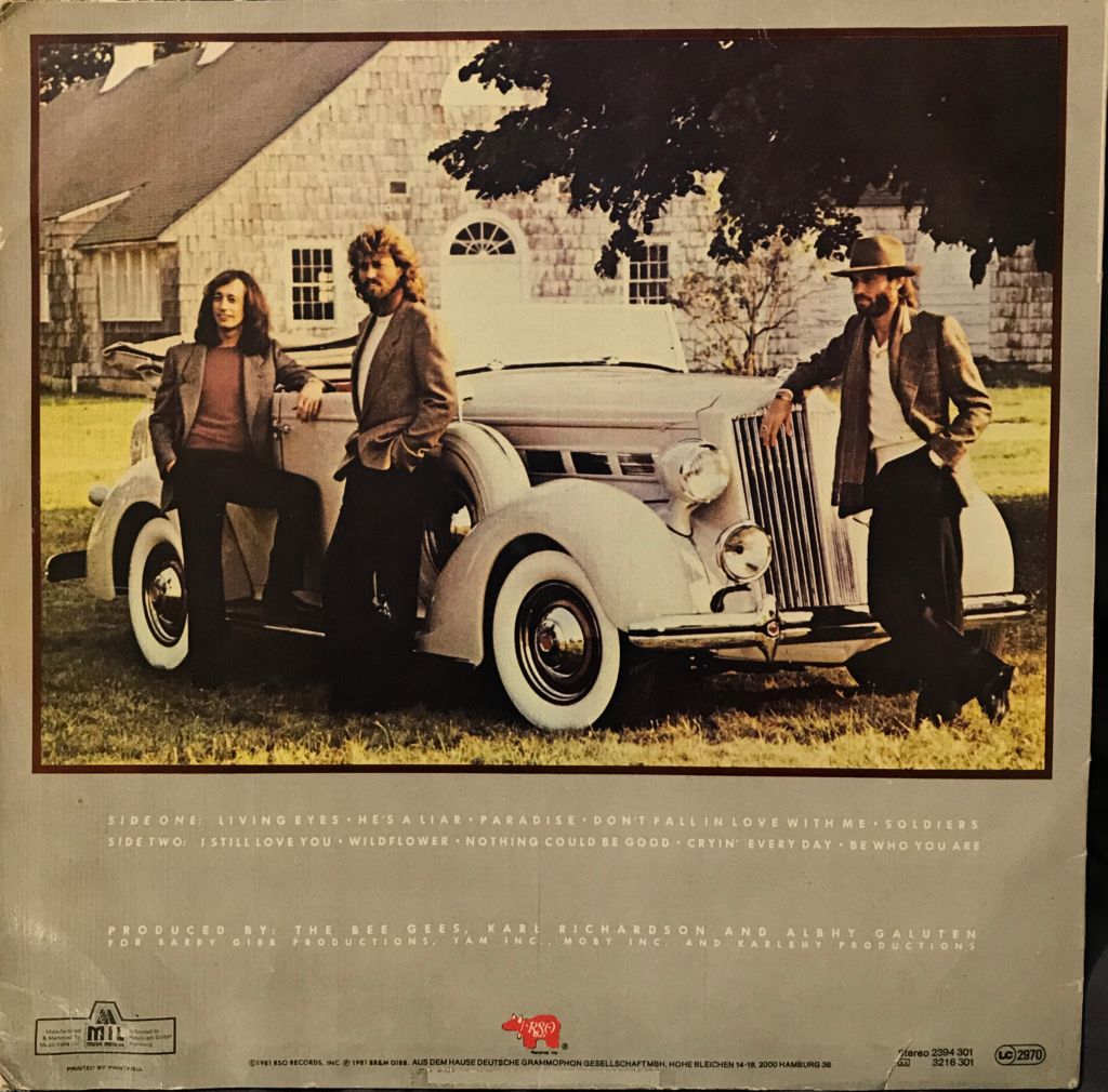 Bee Gees- Living eyes – Rolangs Records Store